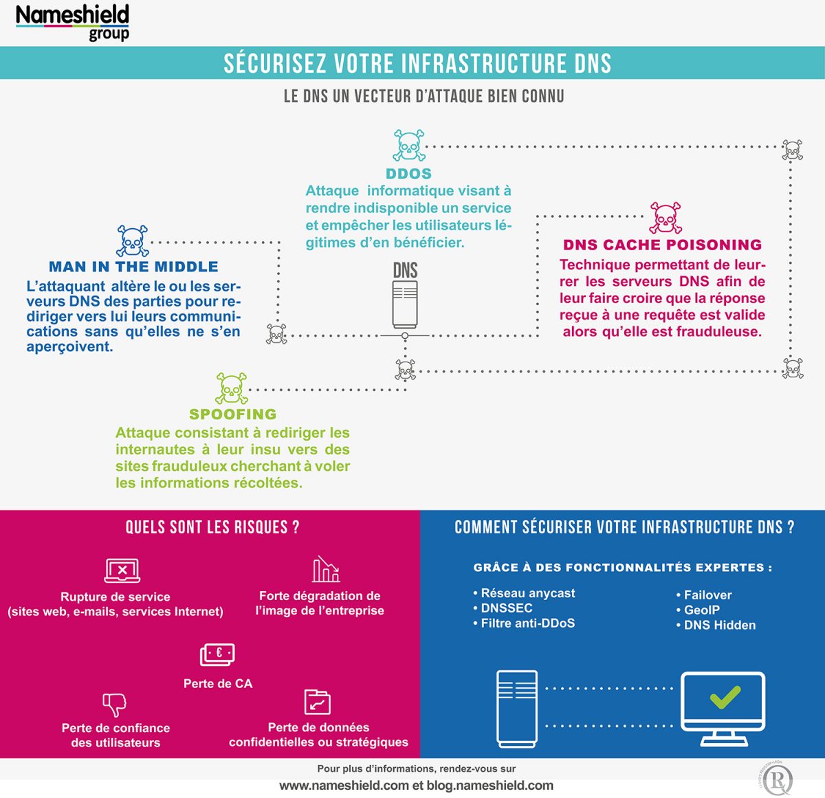  Infographie S curisez Votre Infrastructure DNS Blog Nameshield