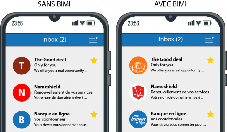 BIMI et VMC : affichez votre logo avec les e-mails